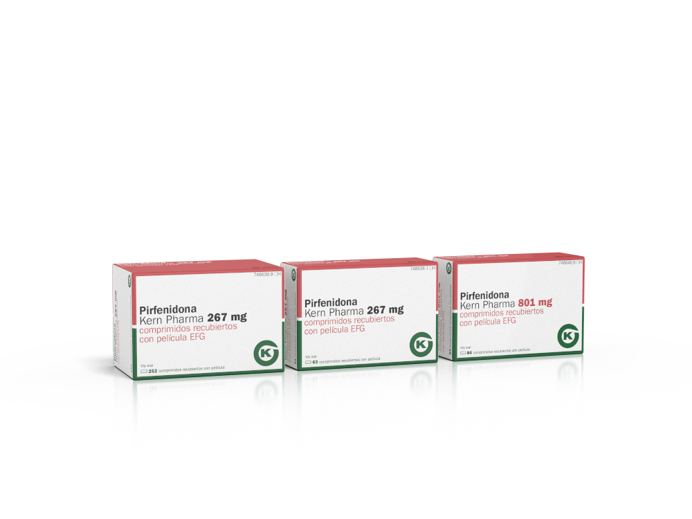 Kern Pharma amplía su vademécum hospitalario con Pirfenidona Kern ...